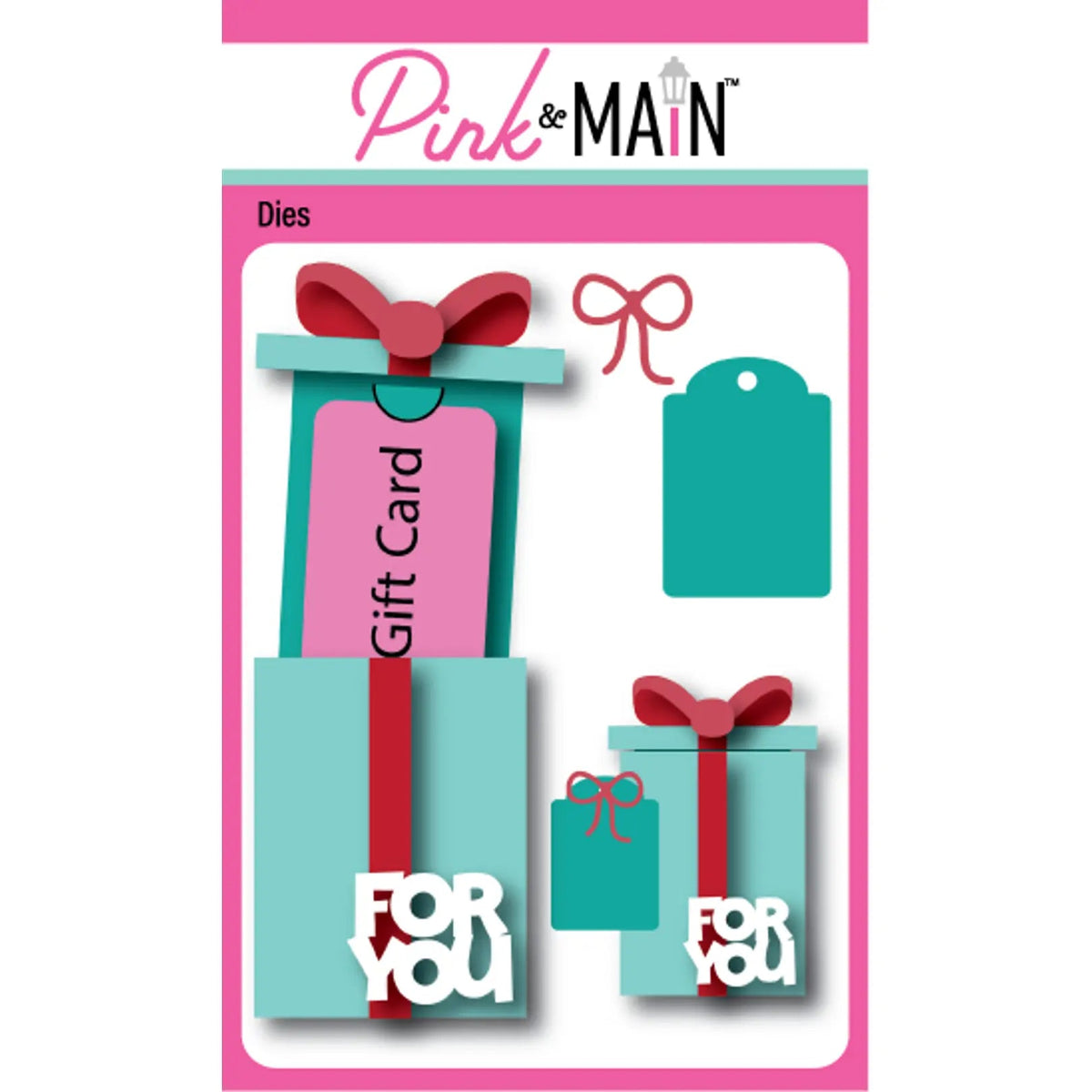 Pink and Main Gift Card Holder Dies pnm684 – Simon Says Stamp