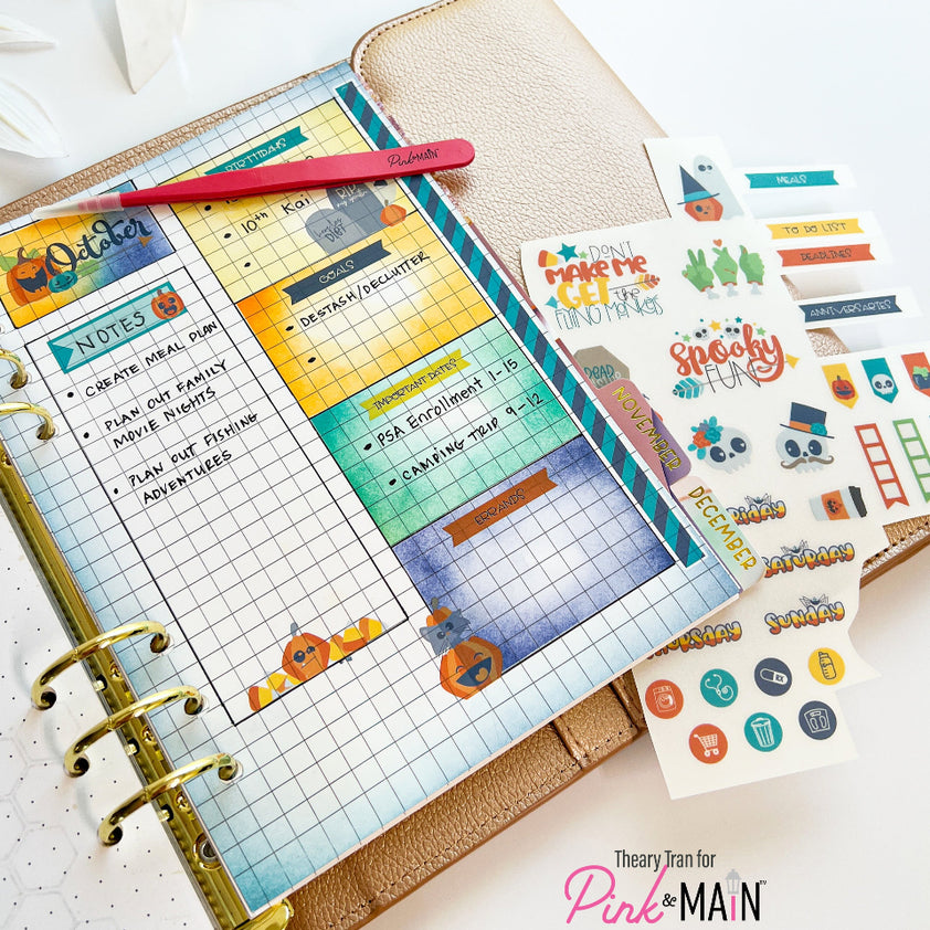 Pink and Main Grid Journal Pages pmp172 – Simon Says Stamp