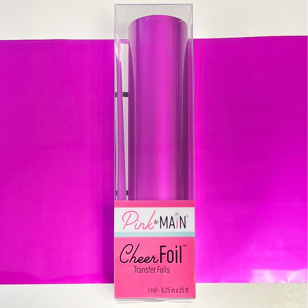 Pink and Main Satin Plum Cheerfoil Roll pmf303 – Simon Says Stamp