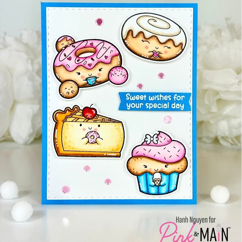 Pink and Main Sweets For My Sweet Clear Stamp and Die Set – Simon Says ...