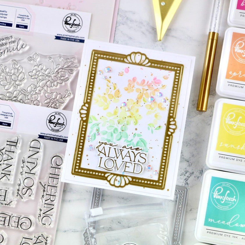 Pinkfresh Studio Always Smiling Stencils 259124 – Simon Says Stamp