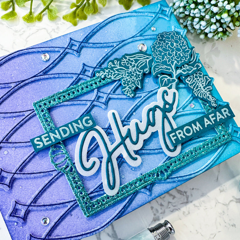 Pinkfresh Studio Basic Sentiments Stamps Dies And Press Plates Bundle ...