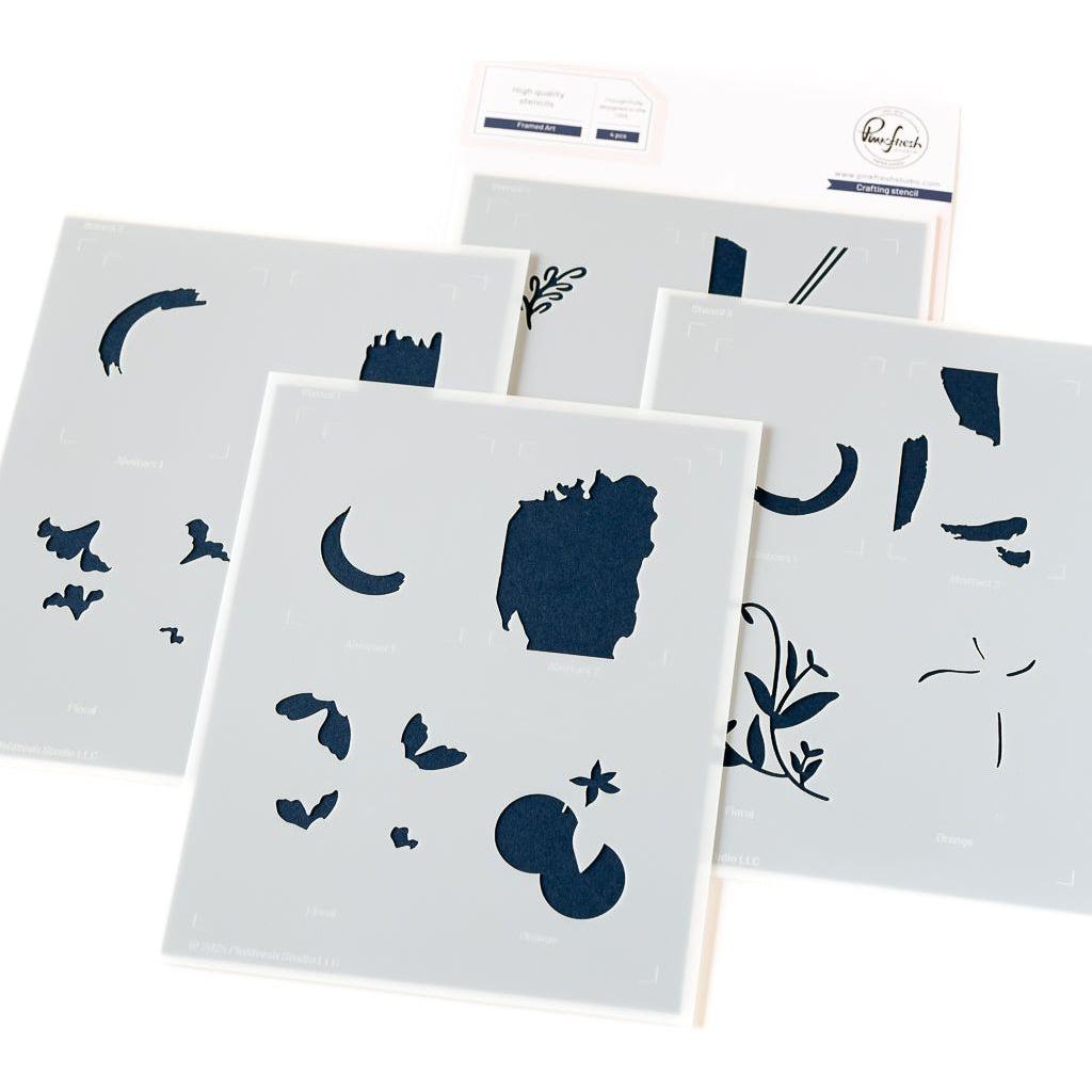 Pinkfresh Studio Framed Art Stencils 246524* – Simon Says Stamp