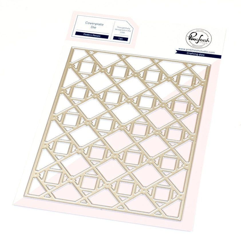 Pinkfresh Studio Modern Mosaic Coverplate Die 310825 – Simon Says Stamp