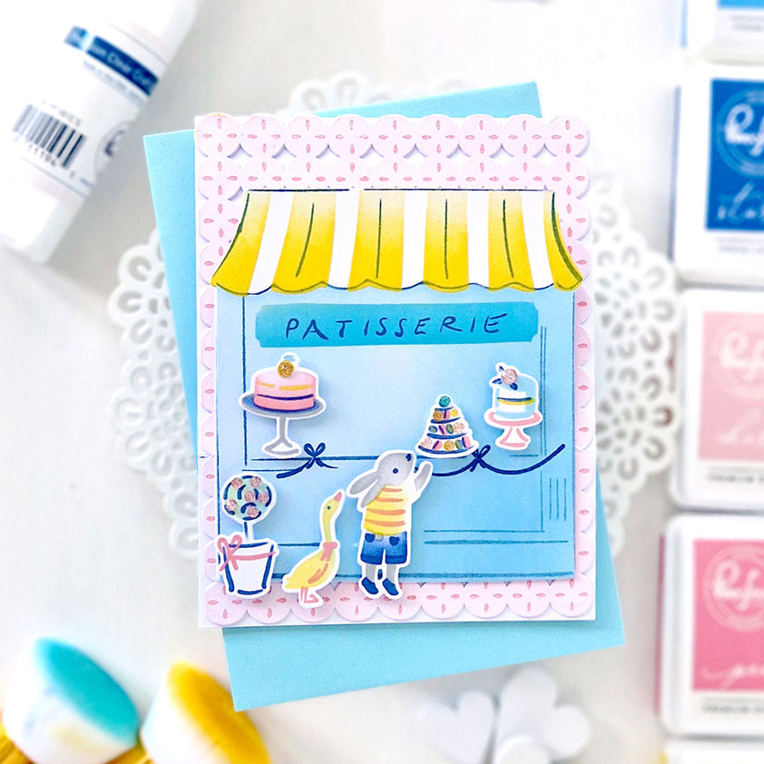 Pinkfresh Studio Patisserie Pals Stencils 279025* – Simon Says Stamp