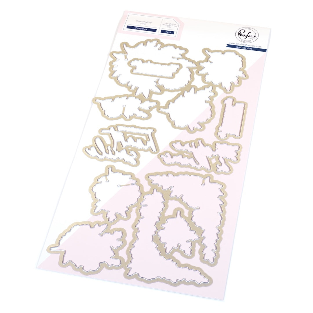 Pinkfresh Studio Peony Glow Dies 299125 – Simon Says Stamp