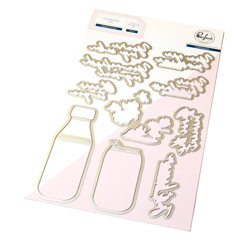 Pinkfresh Studio Sippable Scenes Dies 284225* – Simon Says Stamp