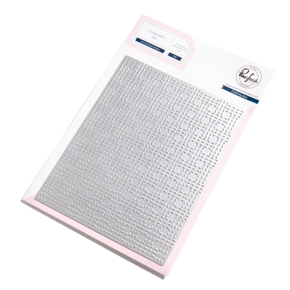 Pinkfresh Studio Stitched Basket Weave Coverplate Die 269425 – Simon ...