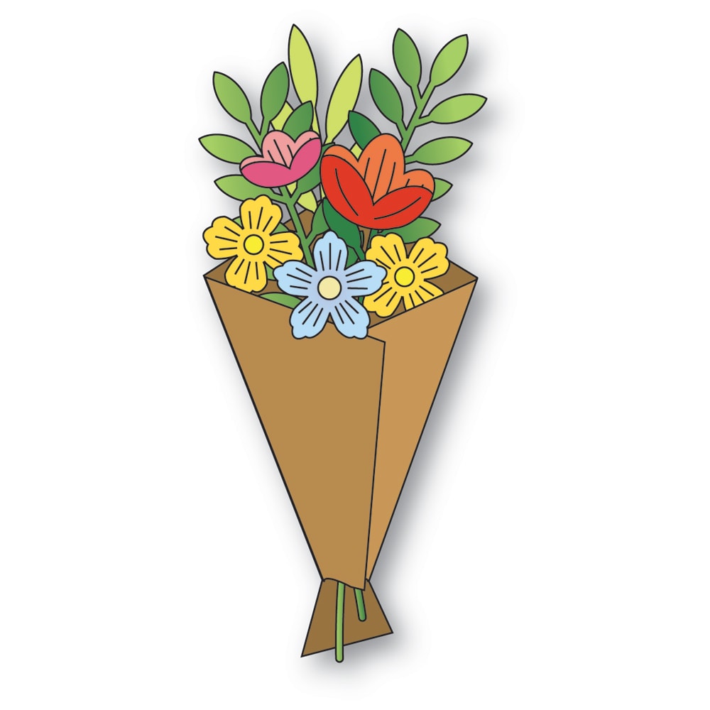 Poppy Stamps Handpicked Bouquet Dies 2680 – Simon Says Stamp
