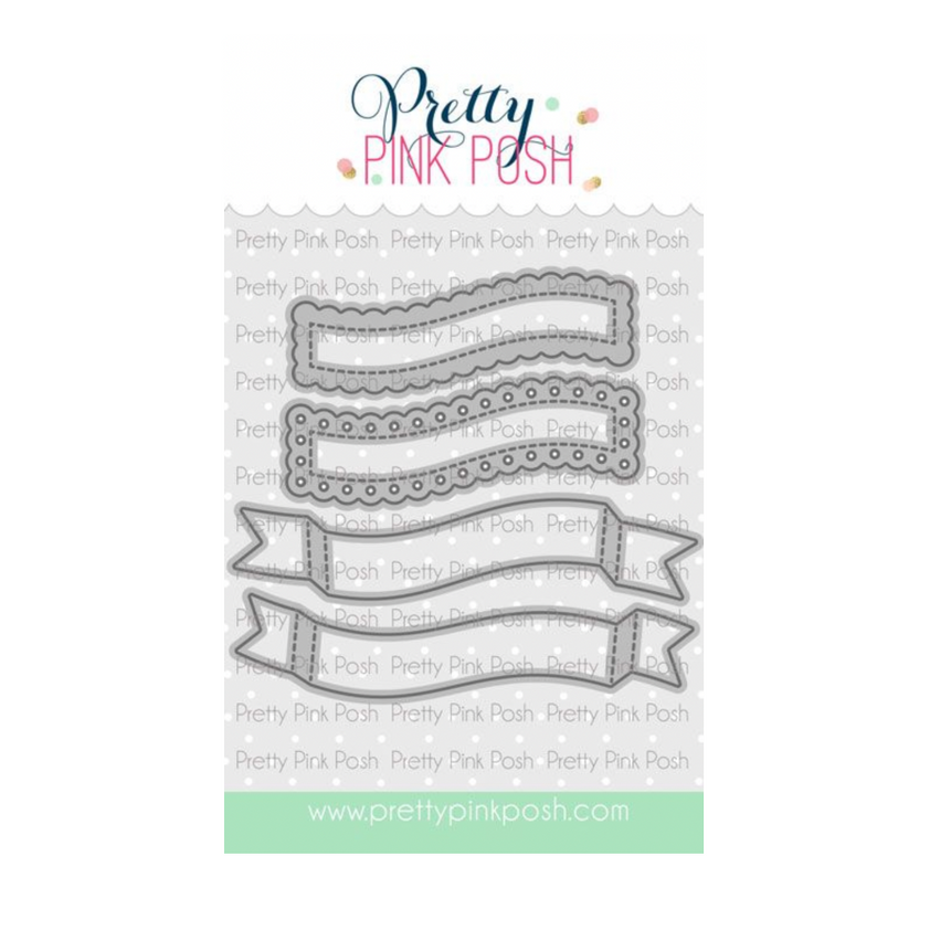 Pretty Pink Posh Banner Greetings 2 Dies – Simon Says Stamp