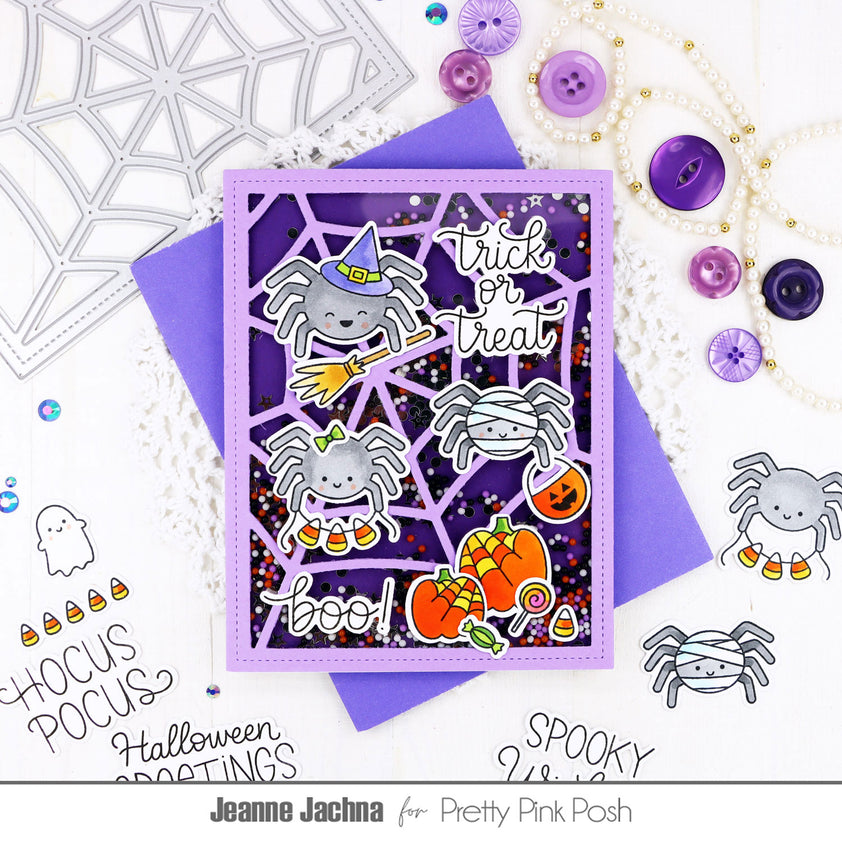 Pretty Pink Posh Boo To You Glass Shaker Beads – Simon Says Stamp