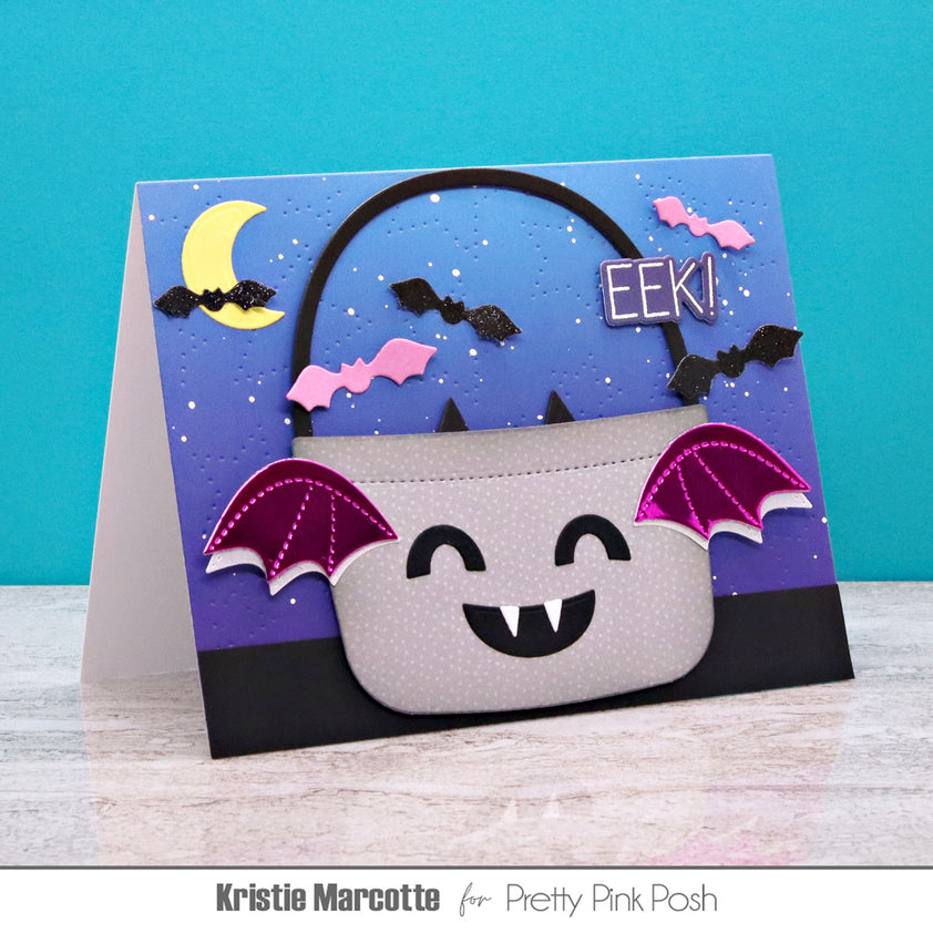 Pretty Pink Posh Candy Bucket and Halloween Bucket Addition Die Set ...