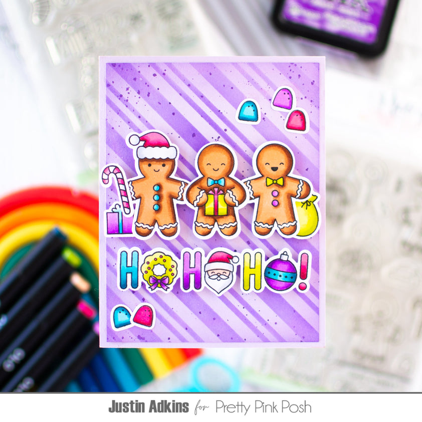 Pretty Pink Posh Candy Cane Stripe Stencil – Simon Says Stamp