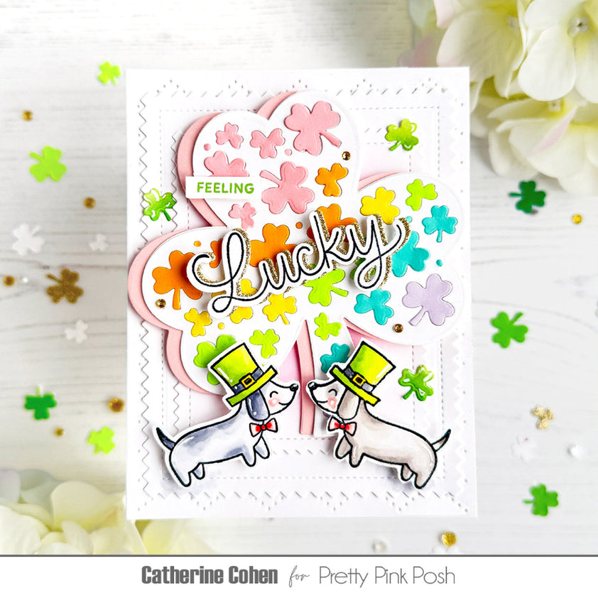 Pretty Pink Posh Decorative Shamrock Dies – Simon Says Stamp