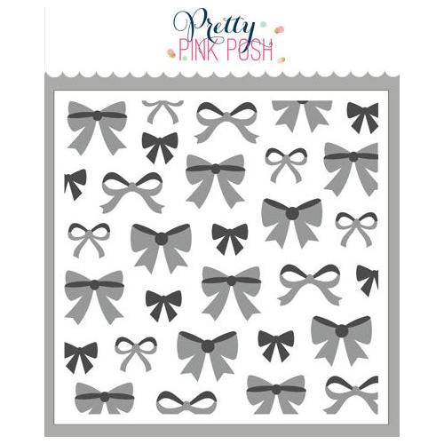 Pretty Pink Posh Layered Bows Stencils – Simon Says Stamp