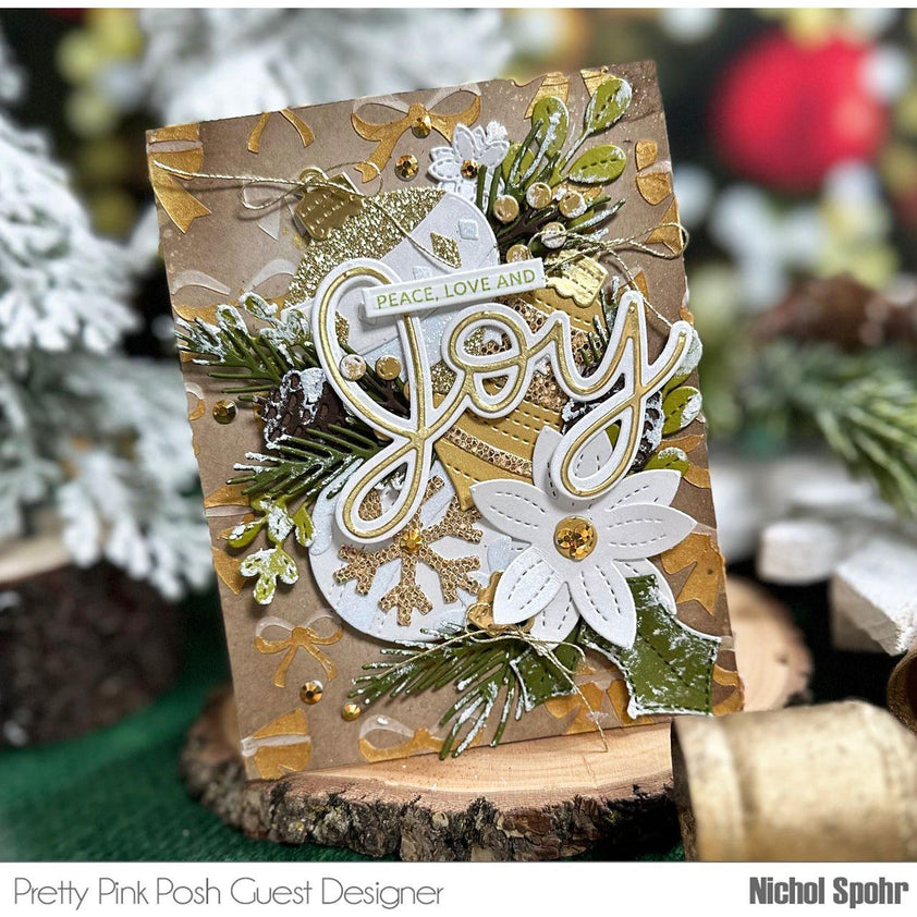 Pretty Pink Posh Layered Bows Stencils – Simon Says Stamp