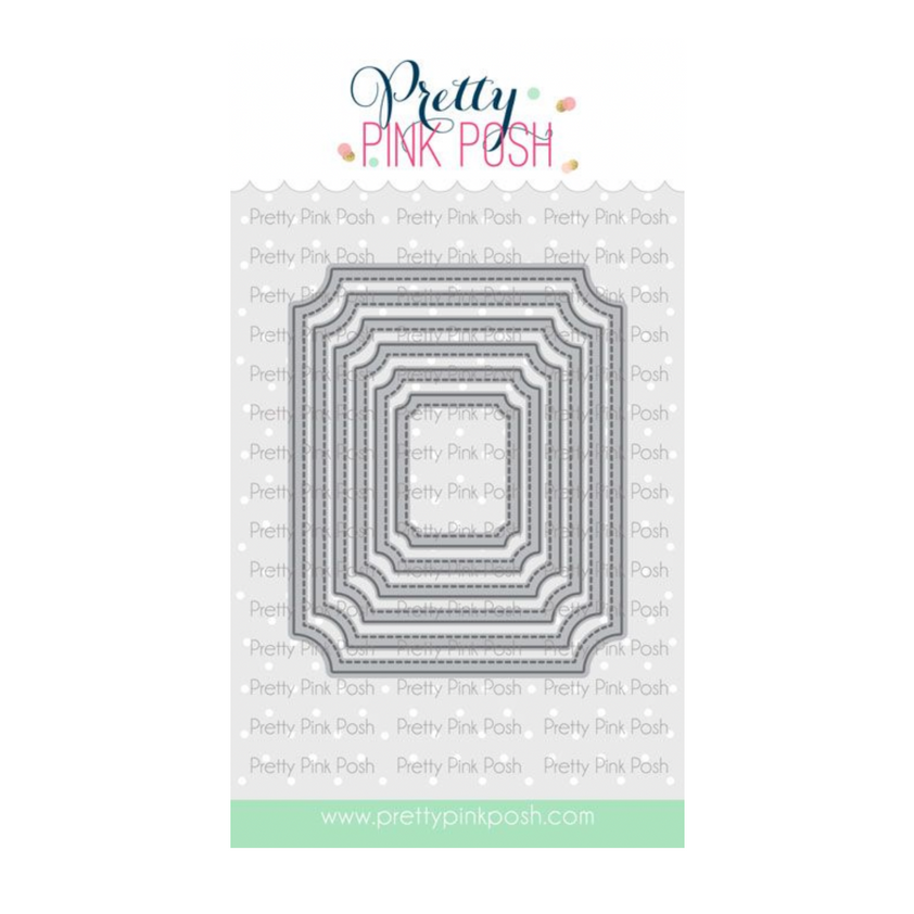 Pretty Pink Posh Notched Rectangles Dies – Simon Says Stamp