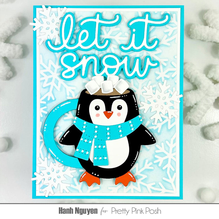 Pretty Pink Posh Penguin Mugs Dies – Simon Says Stamp