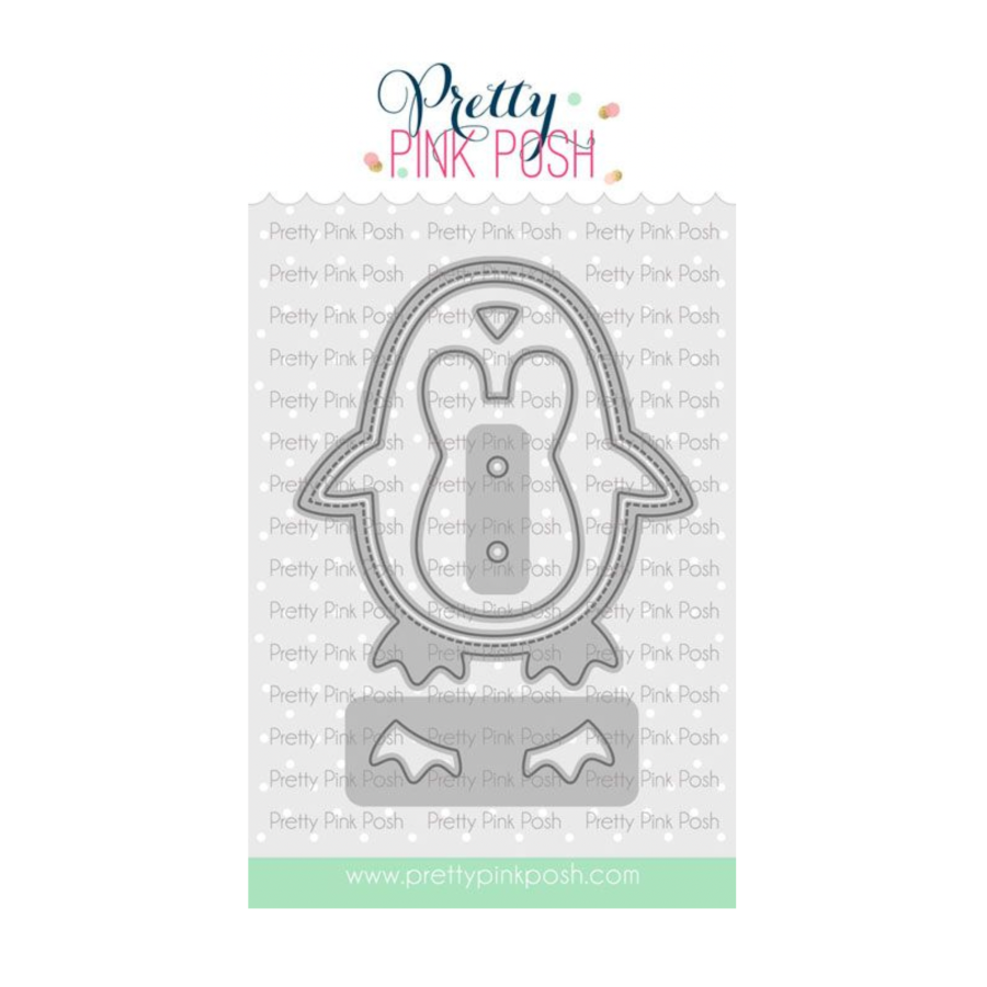 Pretty Pink Posh Penguin Shaker Dies – Simon Says Stamp