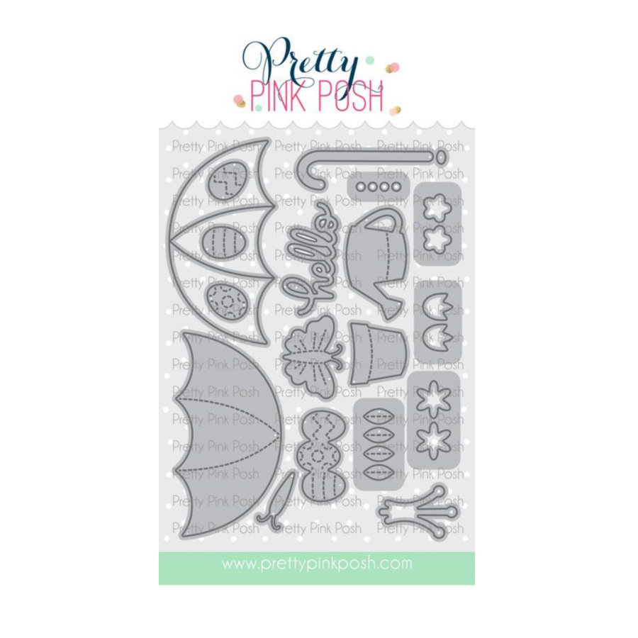 Pretty Pink Posh Springtime Holder Additions Dies – Simon Says Stamp