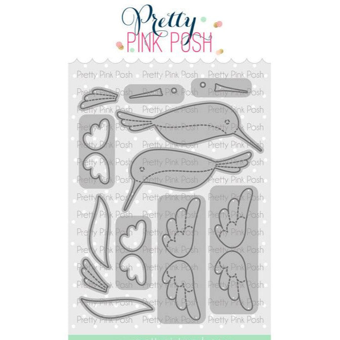 Pretty Pink Posh Stitched Hummingbirds Dies – Simon Says Stamp