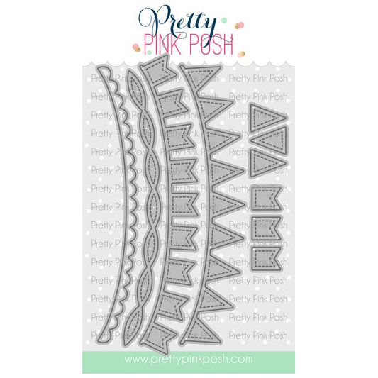 Pretty Pink Posh Streamers Dies – Simon Says Stamp