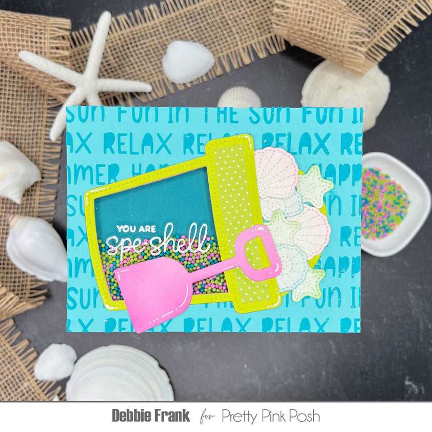 Pretty Pink Posh Summer Fun Glass Shaker Beads – Simon Says Stamp
