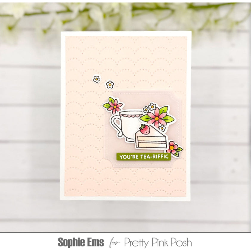 Pretty Pink Posh Tea Time Clear Stamps – Simon Says Stamp