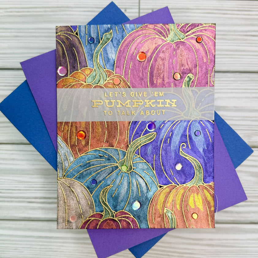 Simon Says Clear Stamps Pumpkin to Talk About 2082ssc Stamptember ...
