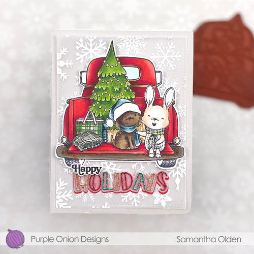 Purple Onion Designs Trixi And Cuddles Unmounted Cling Stamp pod1426 ...