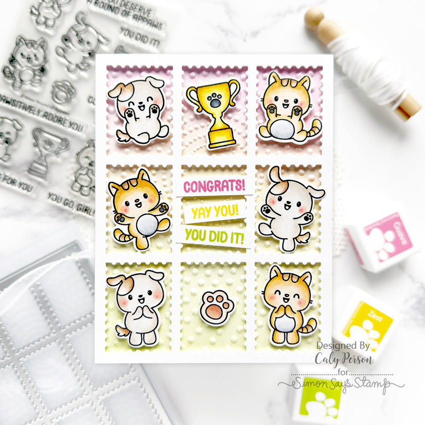 Simon Says Stamp Embossing Folder Radial Dots sf415 Favorite Things