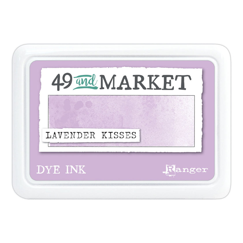 Ranger 49 and Market Lavender Kisses Dye Ink Pad And Reinker Bundle ...