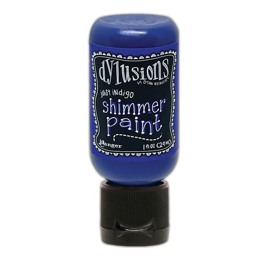 Ranger Dylusions 1oz Just Indigo Shimmer Paint dyu88035* – Simon Says Stamp