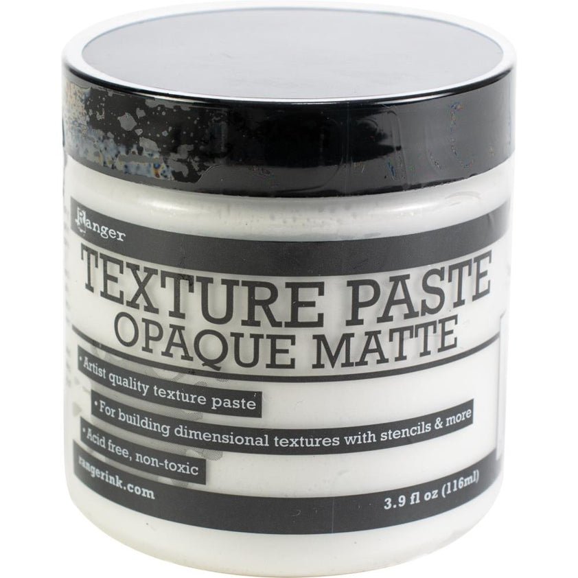Ranger Texture Paste Opaque Matte 4oz INK44444 – Simon Says Stamp