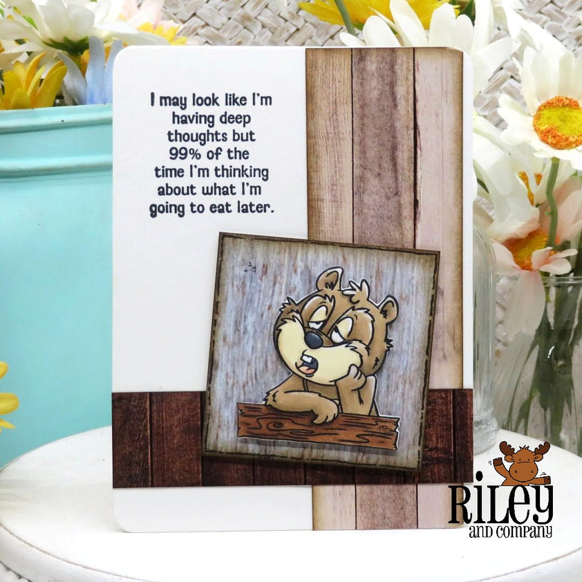 Riley and Company Chipmunks 1 Clear Stamps rclr2019 – Simon Says Stamp