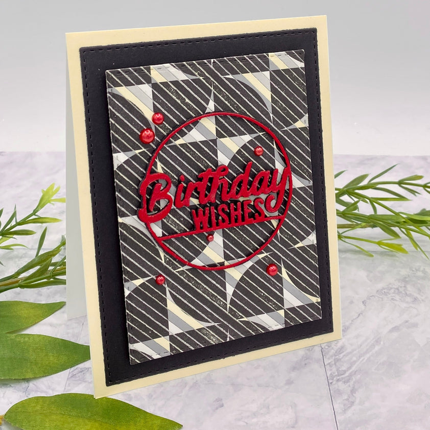 Simon Says Cling Stamp Rotating Quadrants sss102700 * – Simon Says Stamp