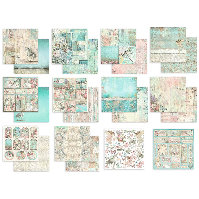 Stamperia Wonderland 12x12 Paper sbbl38* – Simon Says Stamp