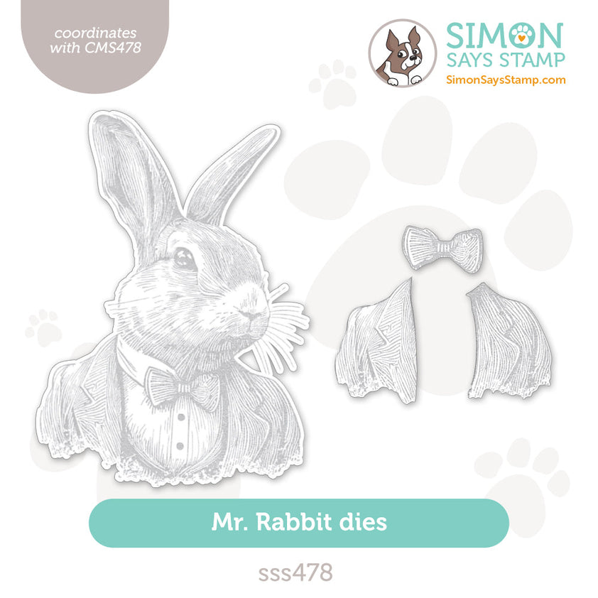 Simon Says Stamp Tim Holtz Mr. Rabbit Bundle setmr24