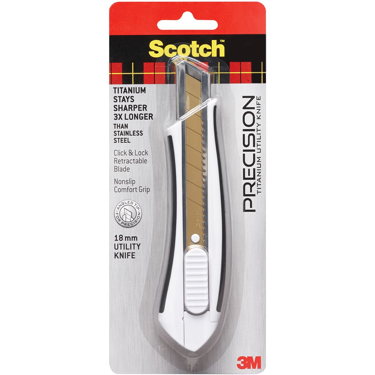 Scotch Titanium Snap-Off Utility Knife Large 159572 – Simon Says Stamp