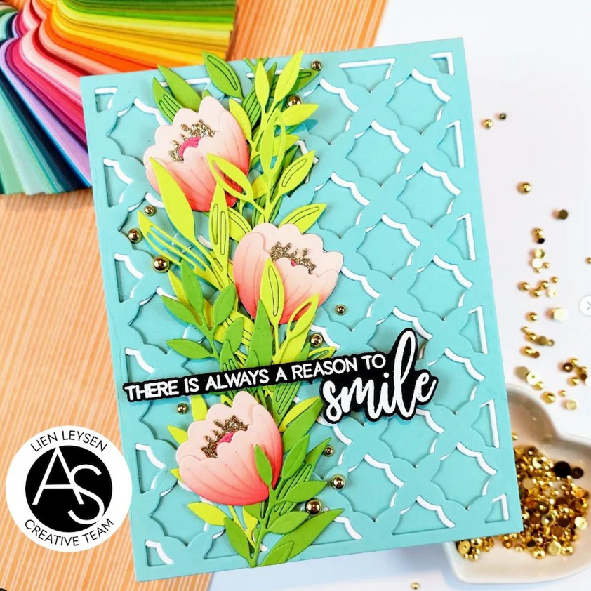 Alex Syberia Designs Fantasy Flowers Die Set asdd41 – Simon Says Stamp