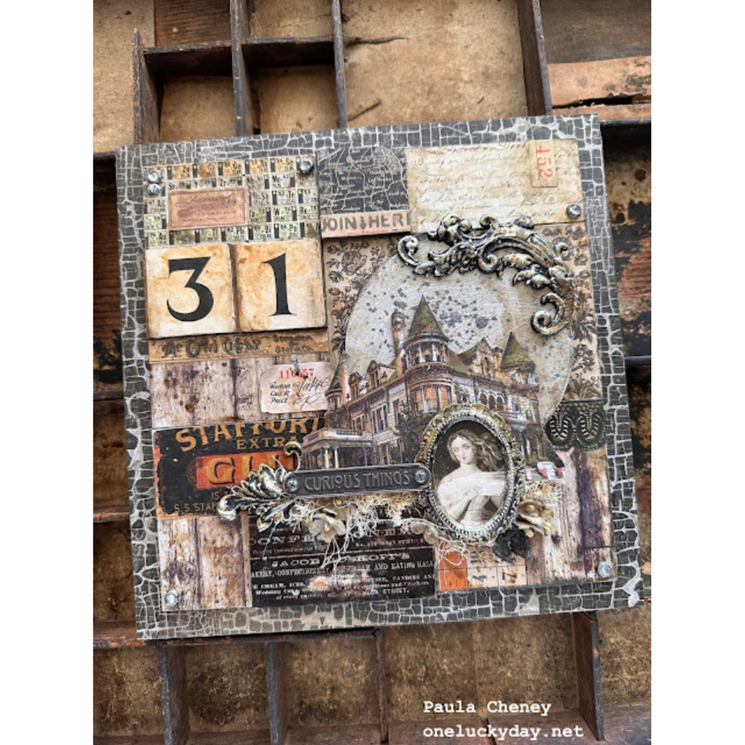 Tim Holtz Etcetera Square Panels ETC021 – Simon Says Stamp