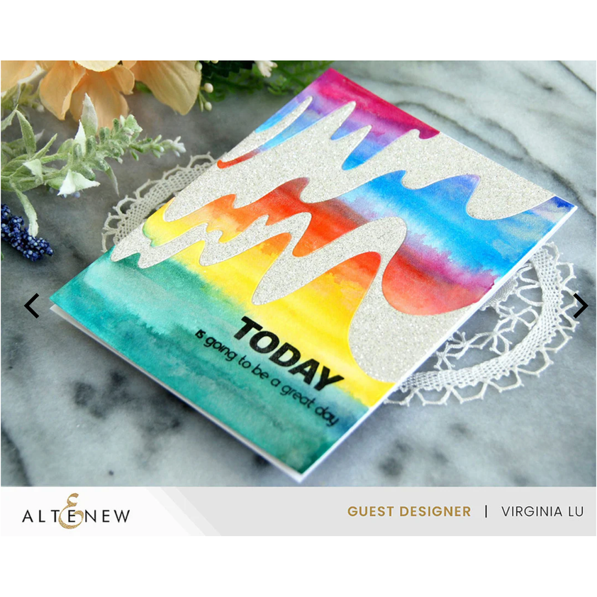 Altenew Glitter Cardstock Set Dazzling Diamond 8.5x11, 8 sheet pack al ...