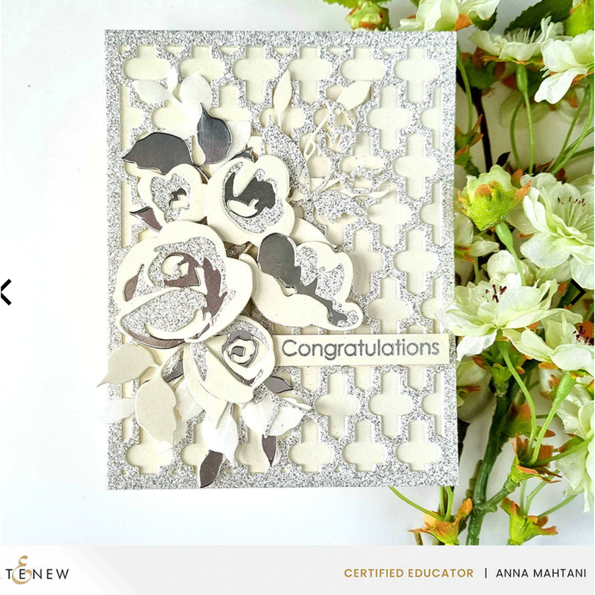 Altenew Glitter Cardstock Set Dazzling Diamond 8.5x11, 8 sheet pack al ...