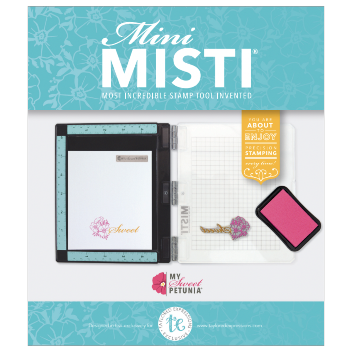 MISTI Mini Teal Precision Stamper Stamping Tool Kit tealmin – Simon ...