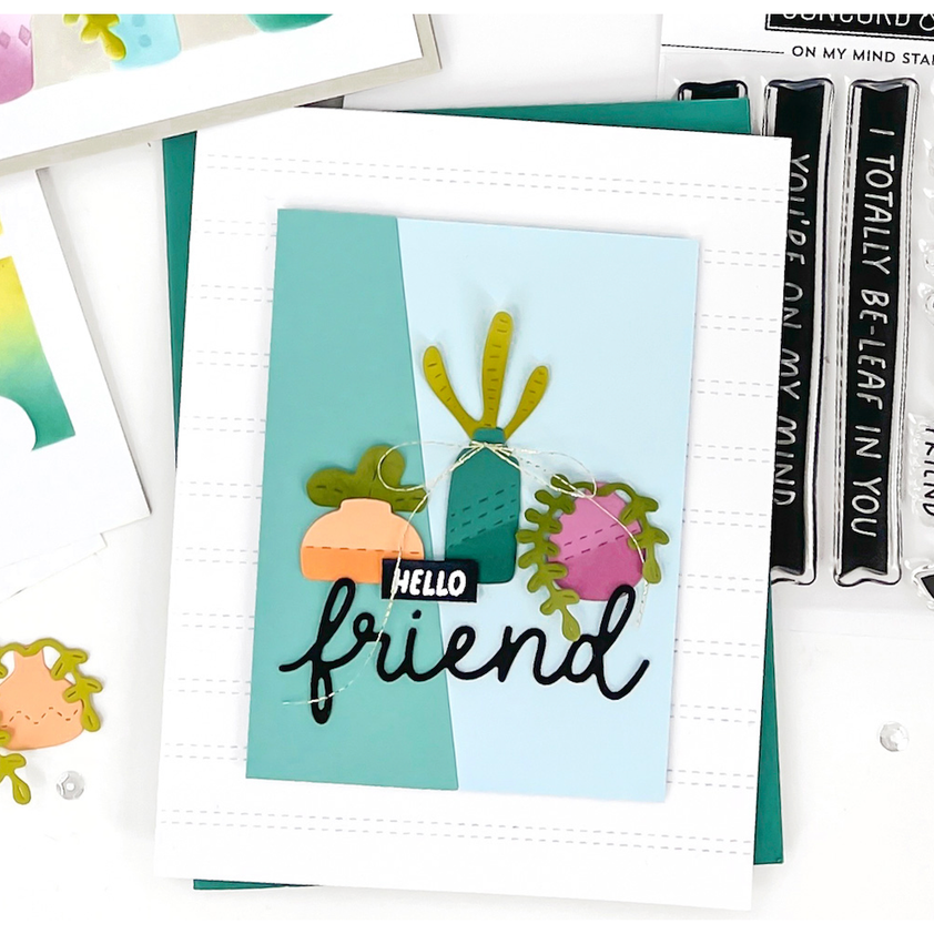 Concord & 9th On My Mind Stencil Set 11847 – Simon Says Stamp