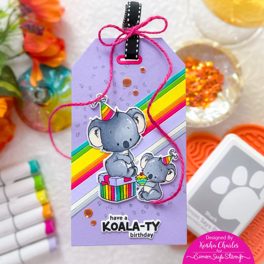 Simon Says Stamp Pawsitively Saturated Ink and Re-inker Set Shark ink9