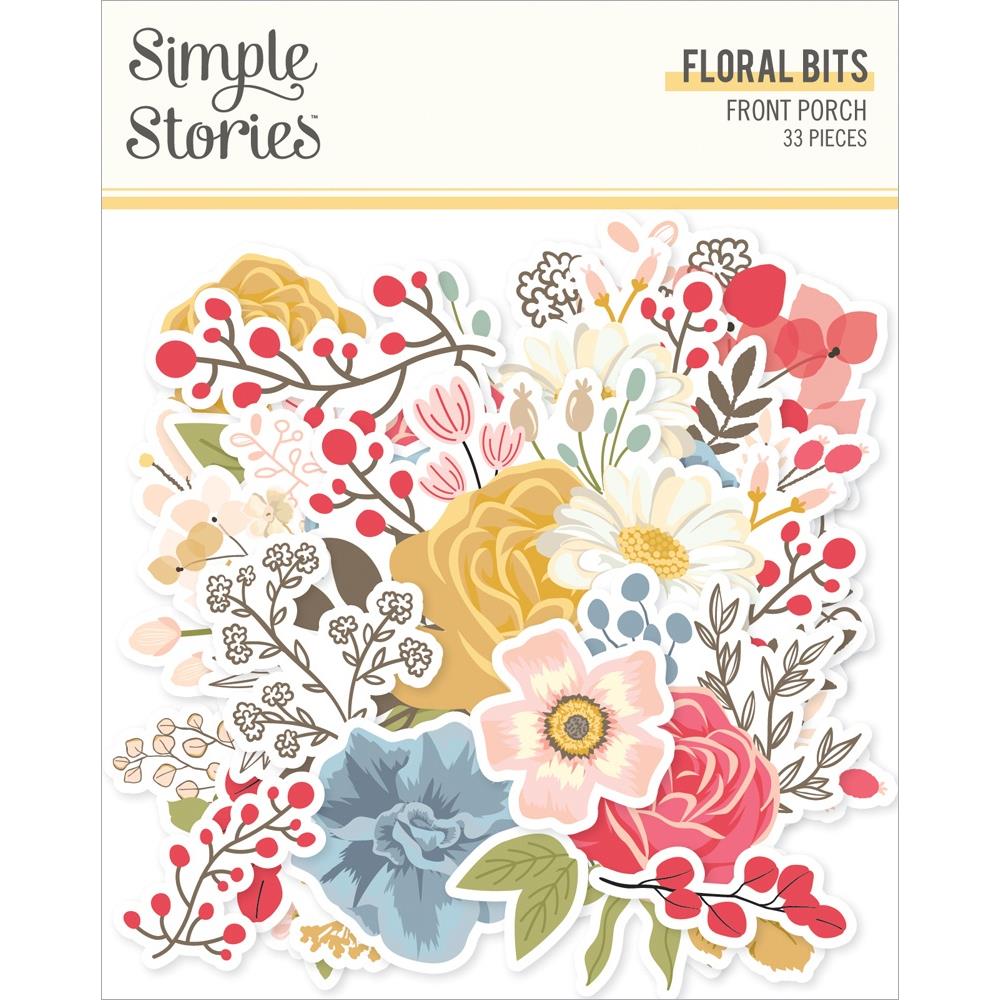 Simple Stories Front Porch Floral Bits And Pieces 23820 – Simon Says Stamp