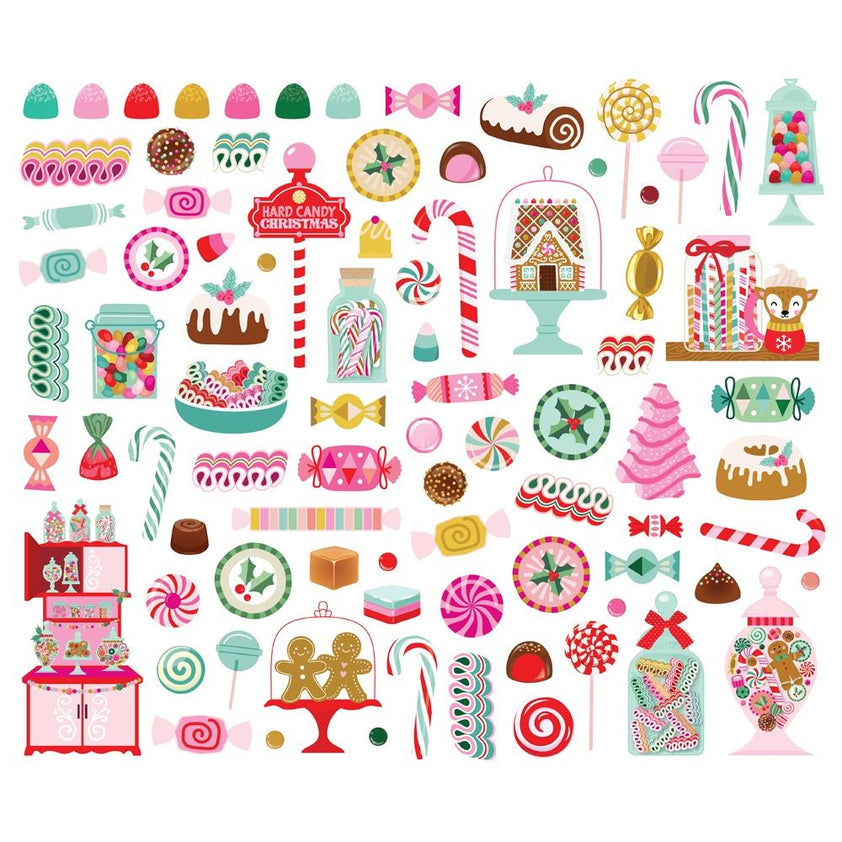 Simple Stories Hard Candy Christmas Sweets Bits And Pieces 25620 ...