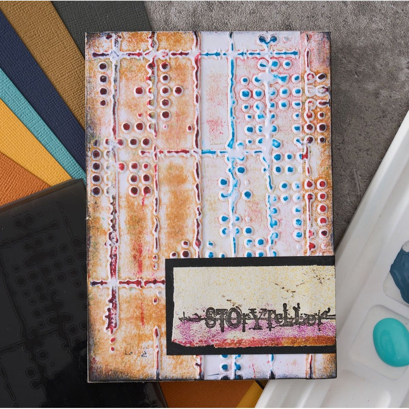 Sizzix Dot Matrix ML Embossing Folder 666904 – Simon Says Stamp