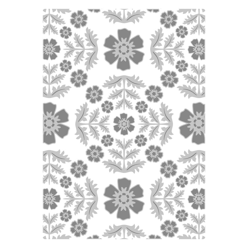 Sizzix Floral Damask A5 Embossing Folder 666765* – Simon Says Stamp